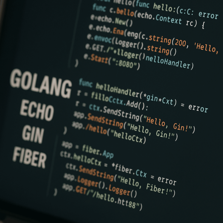 Building Full Web Apps with Go: Echo, Gin, and Fiber Explained - Red Sky Digital